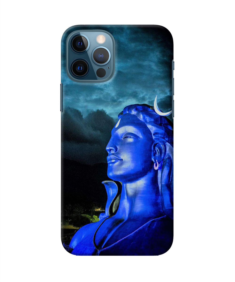 Adiyogi Blue iPhone 12 Pro Back Cover Case Online at Best Price – Shoproom