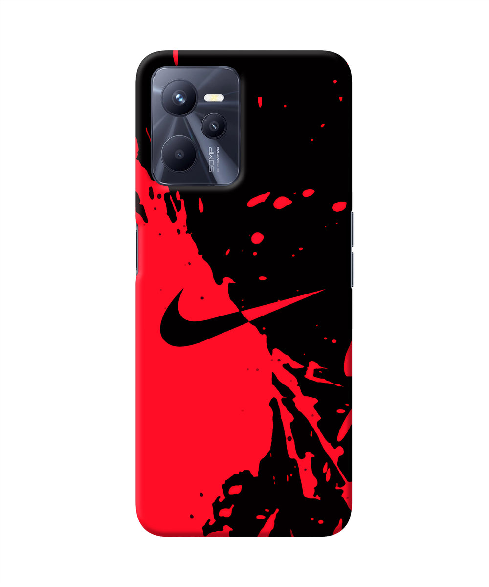 Nike red black poster Realme C35 Back Cover Case Online at Best Price ...