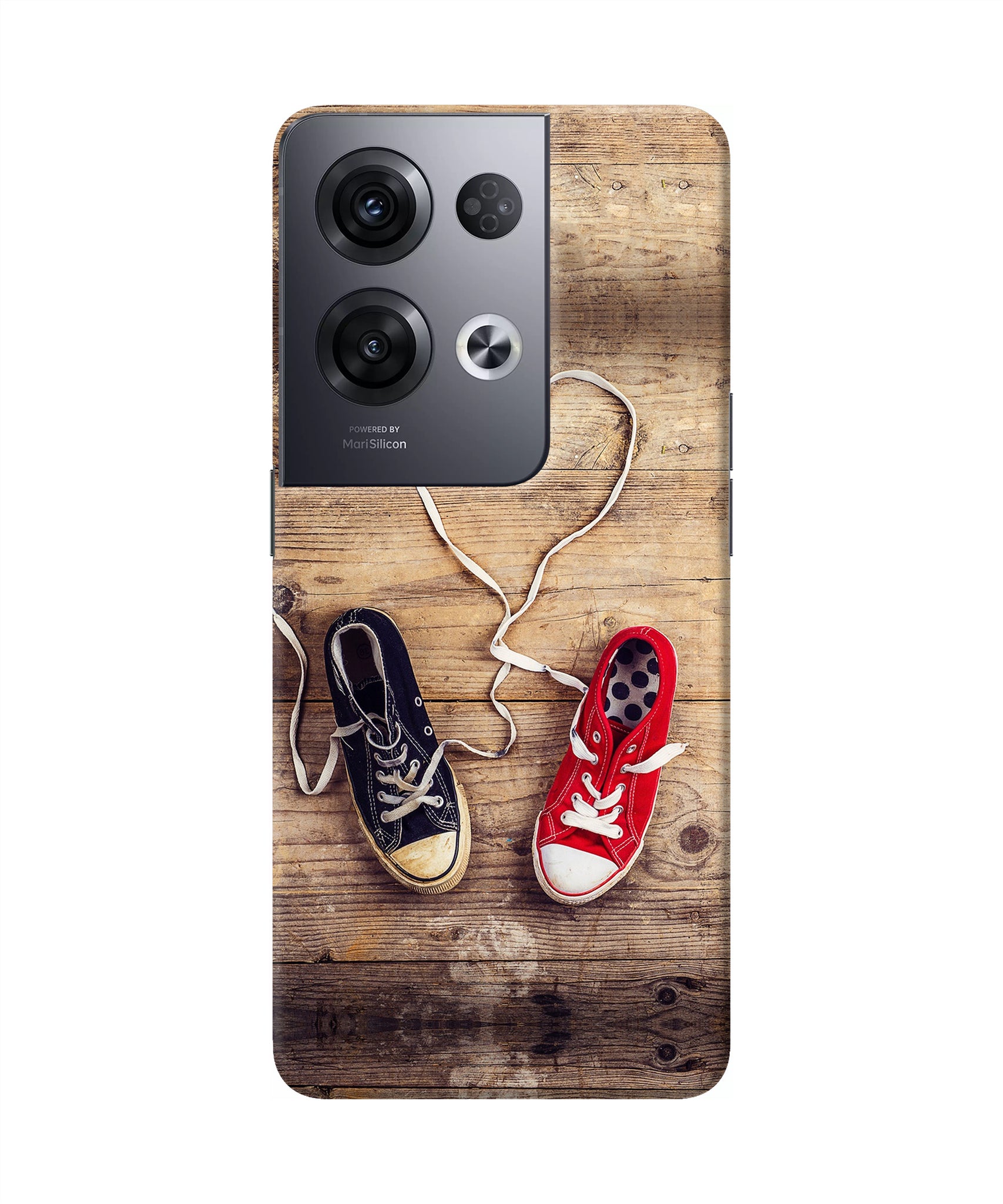 Shoelace heart Oppo Reno8 Pro Back Cover Case Online at Best Price ...