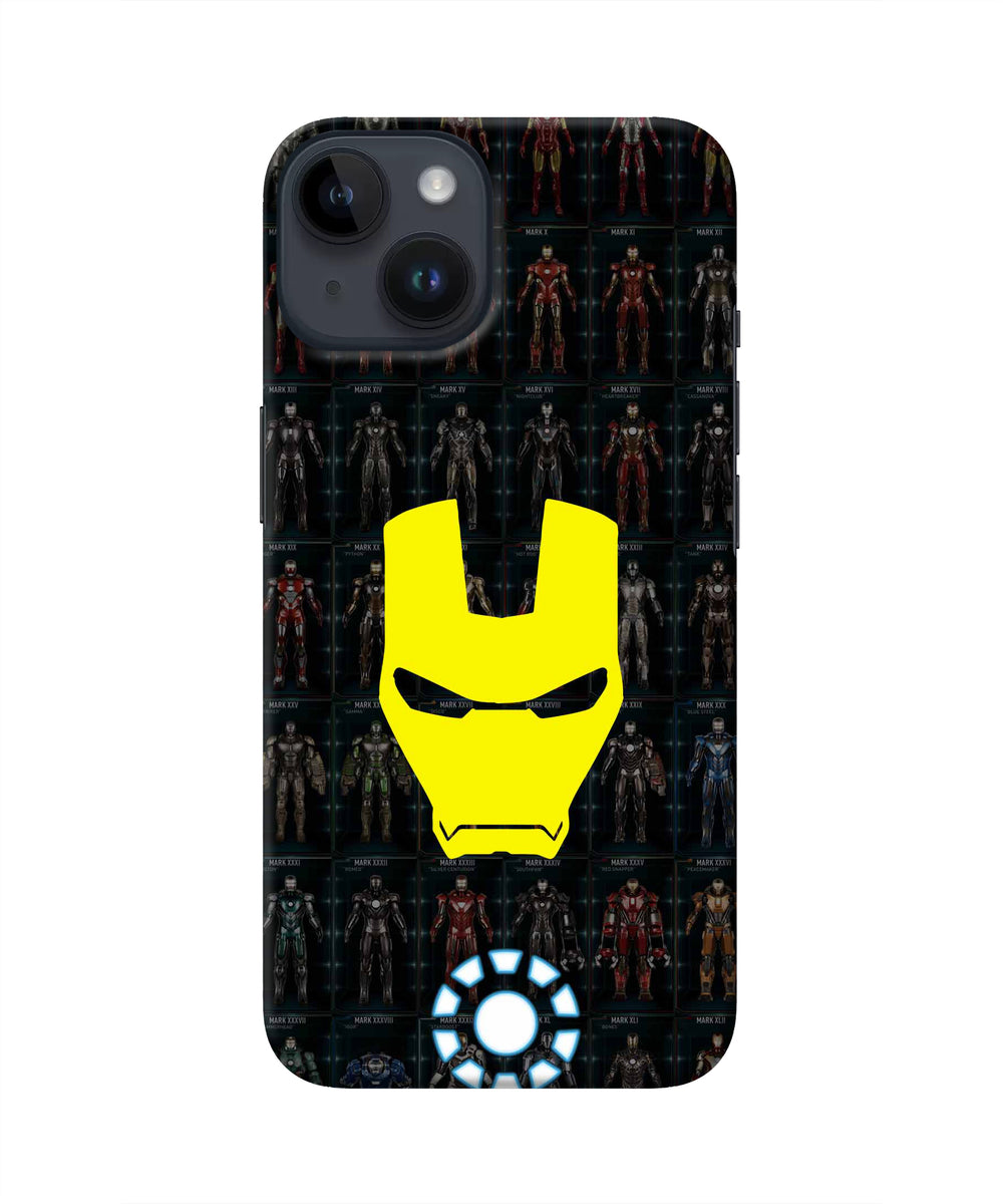 Buy Iron Man Suit iPhone 14 Real 4D Back Cover at best price in India ...