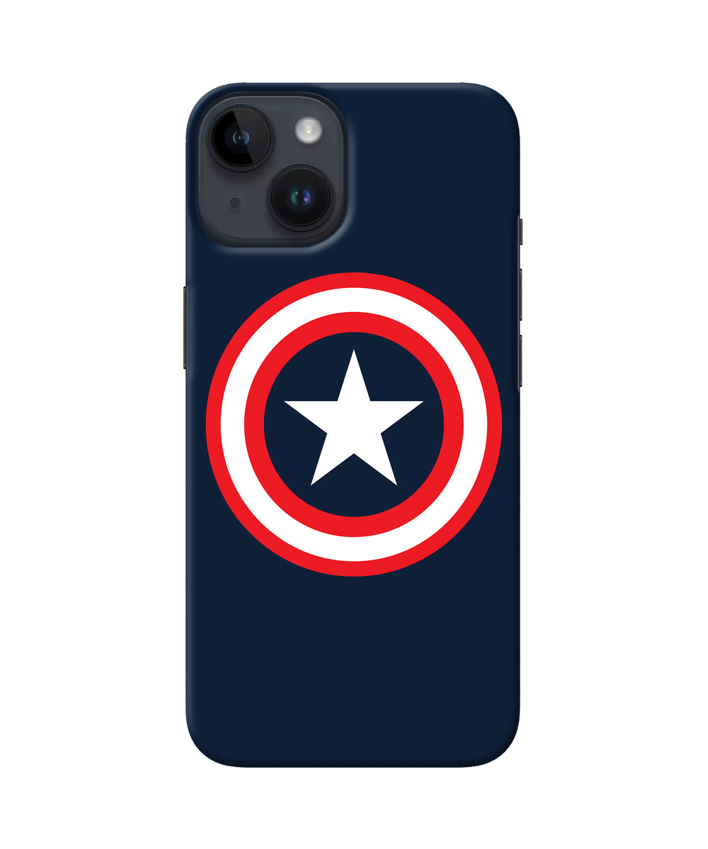 Captain america logo iPhone 14 Back Cover Case Online at Best Price ...