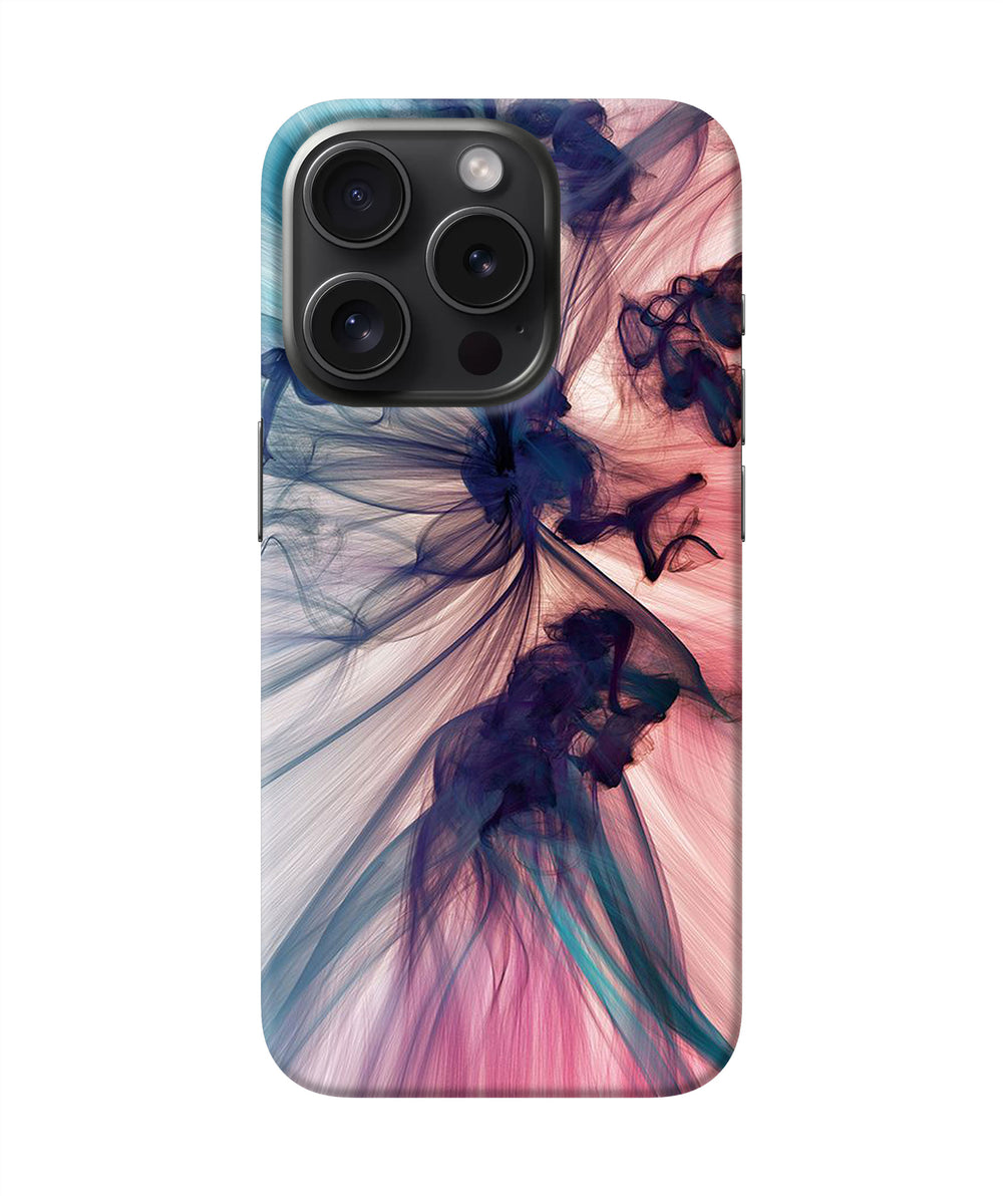Abstract black smoke iPhone 15 Pro Max Back Cover Case Online at Best ...